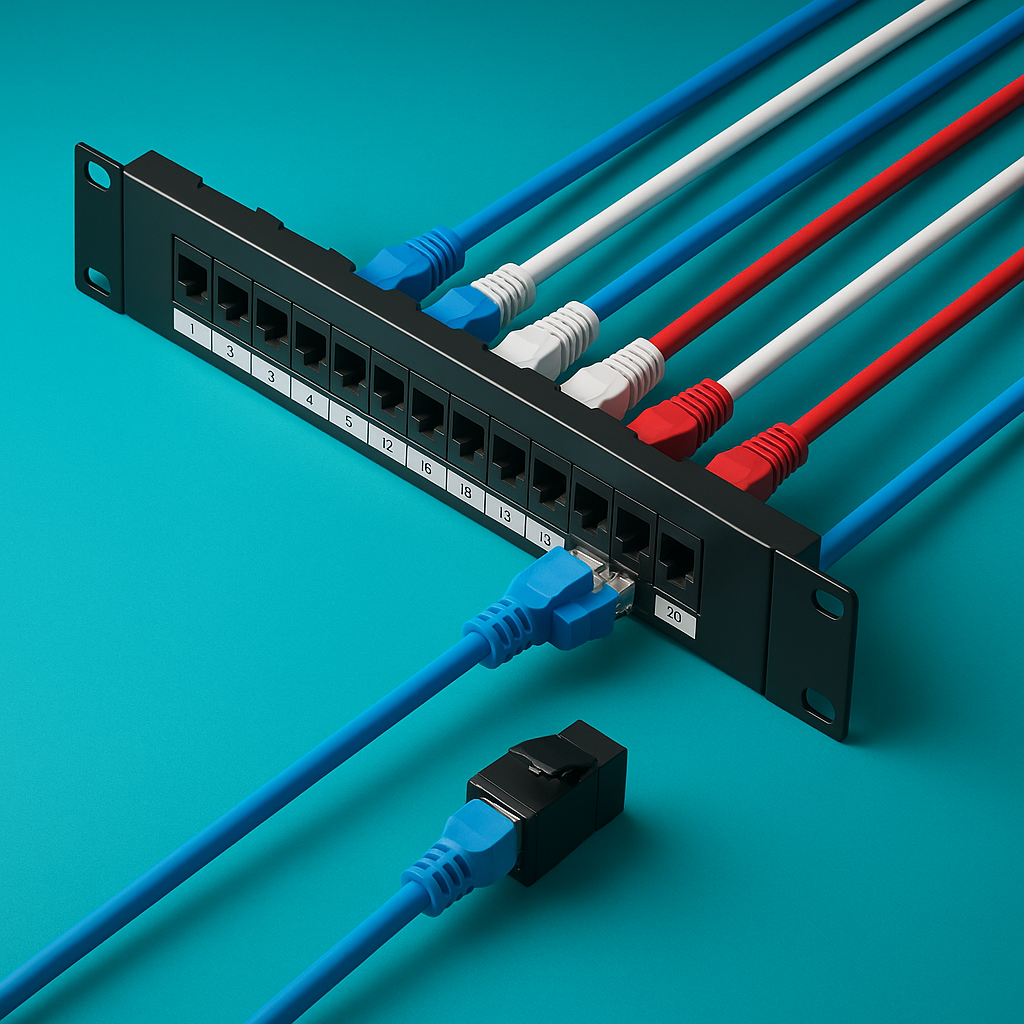 Patch Panels & Keystone Jacks – Pro-Stage.co.za