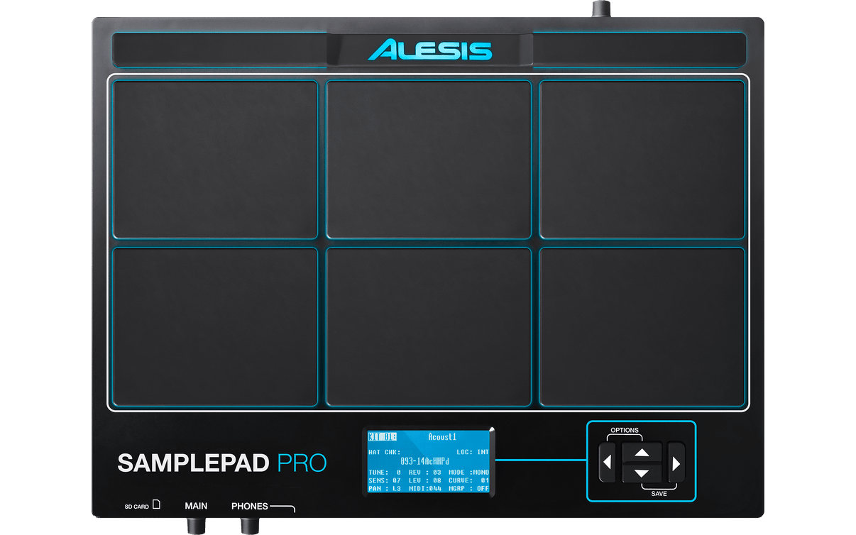 Alesis Sample Pad Pro: 8-Pad Percussion Instrument with Sound Library ...