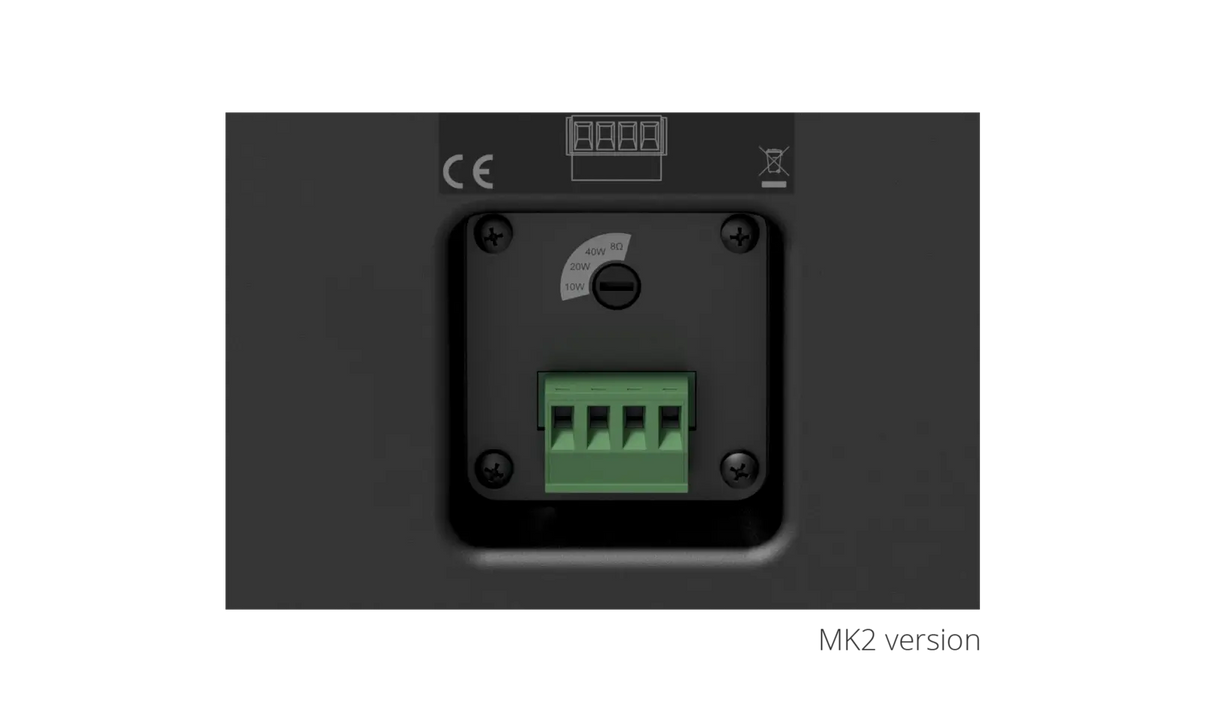 Audac 3" Outdoor Universal Wall Speaker - Black (MOQ 2 units) – Pro-Stage.co.za