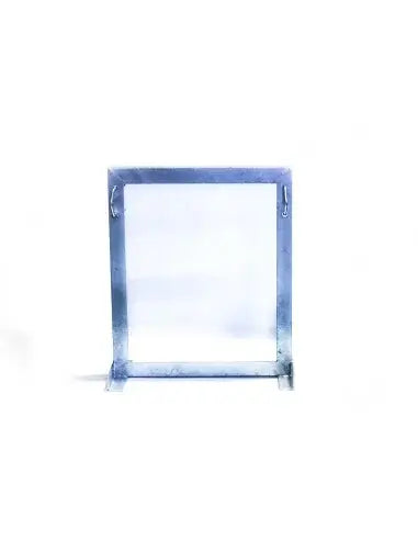 Masts & Brackets Square Wall Mount Bracket - 400mm Offset, 2 Clamps ...